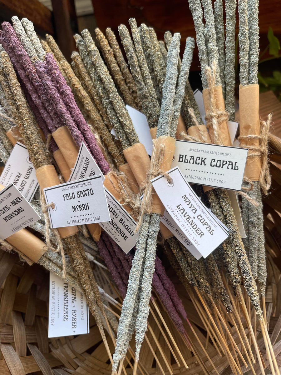 Hand-rolled Artisan Incense Sticks – Astrodiac Mystic Shop